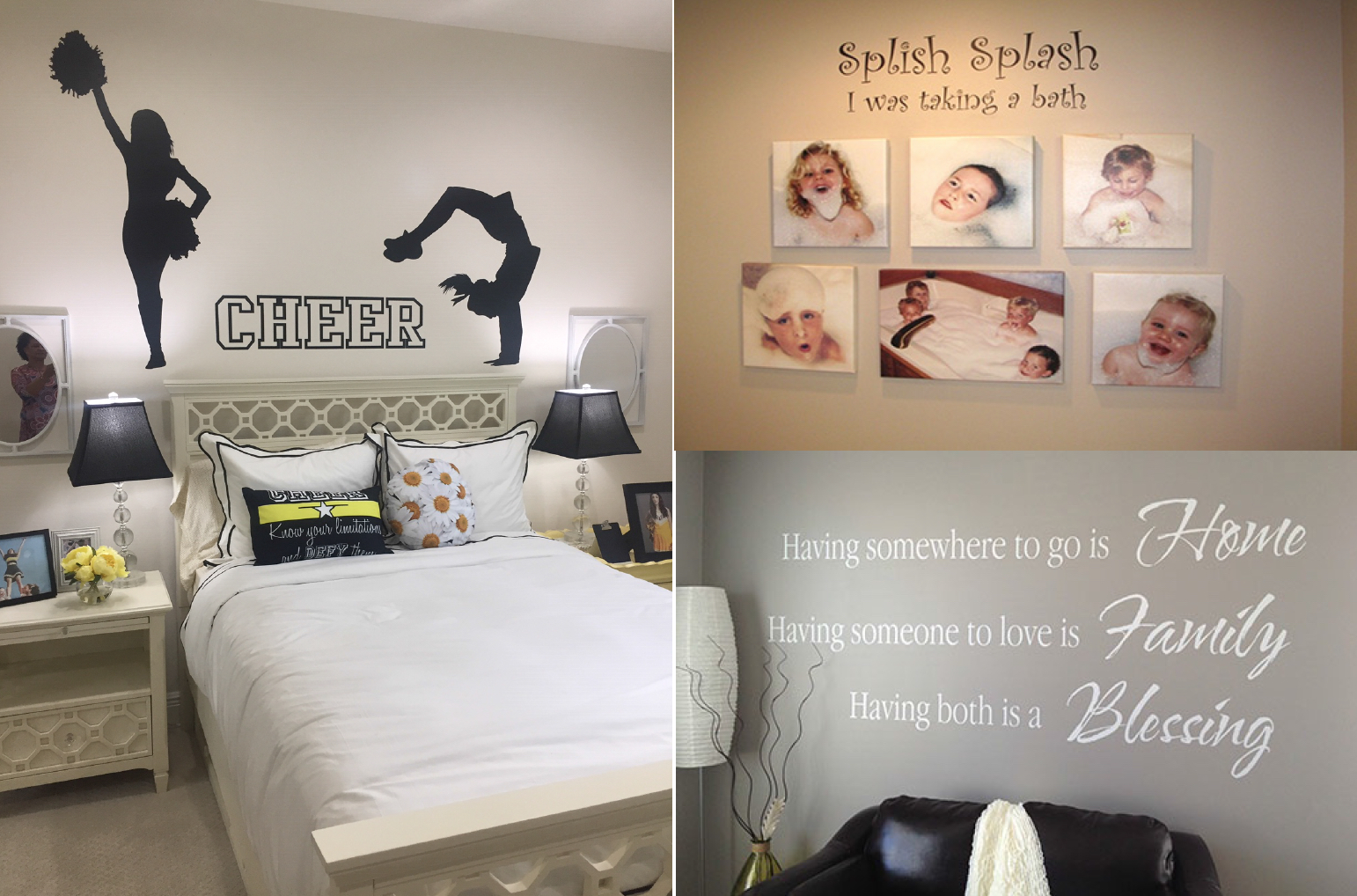 Wall Words Enhance Special Spaces! - Instyle Home Interiors